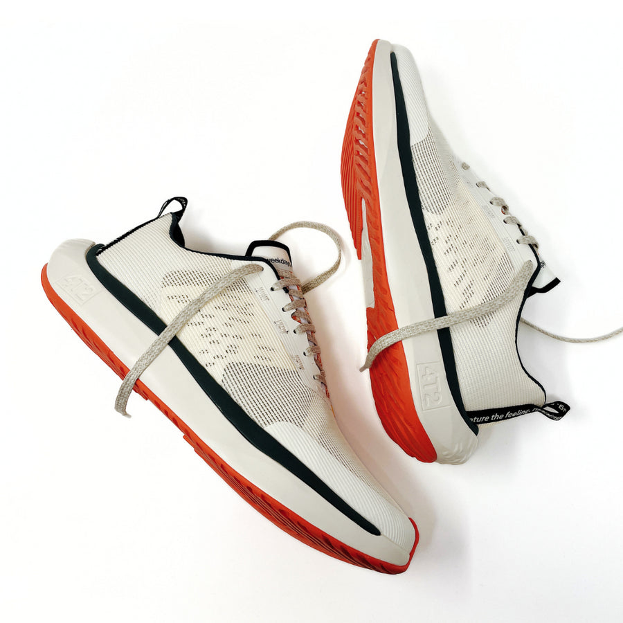 weekdays, vintage white. – 4T2, gone running.